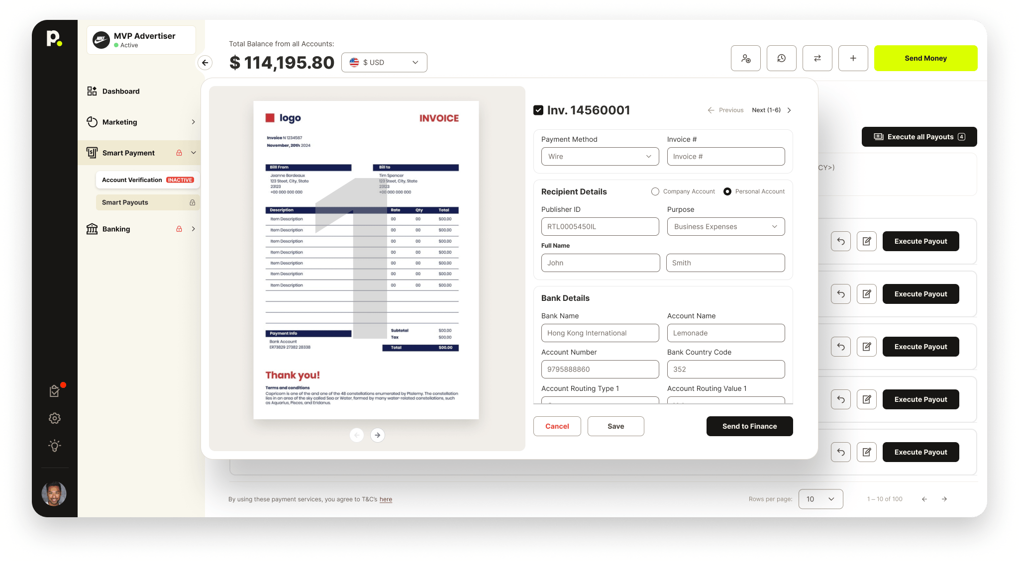 AP Automation for Global Growth – Payouts.com